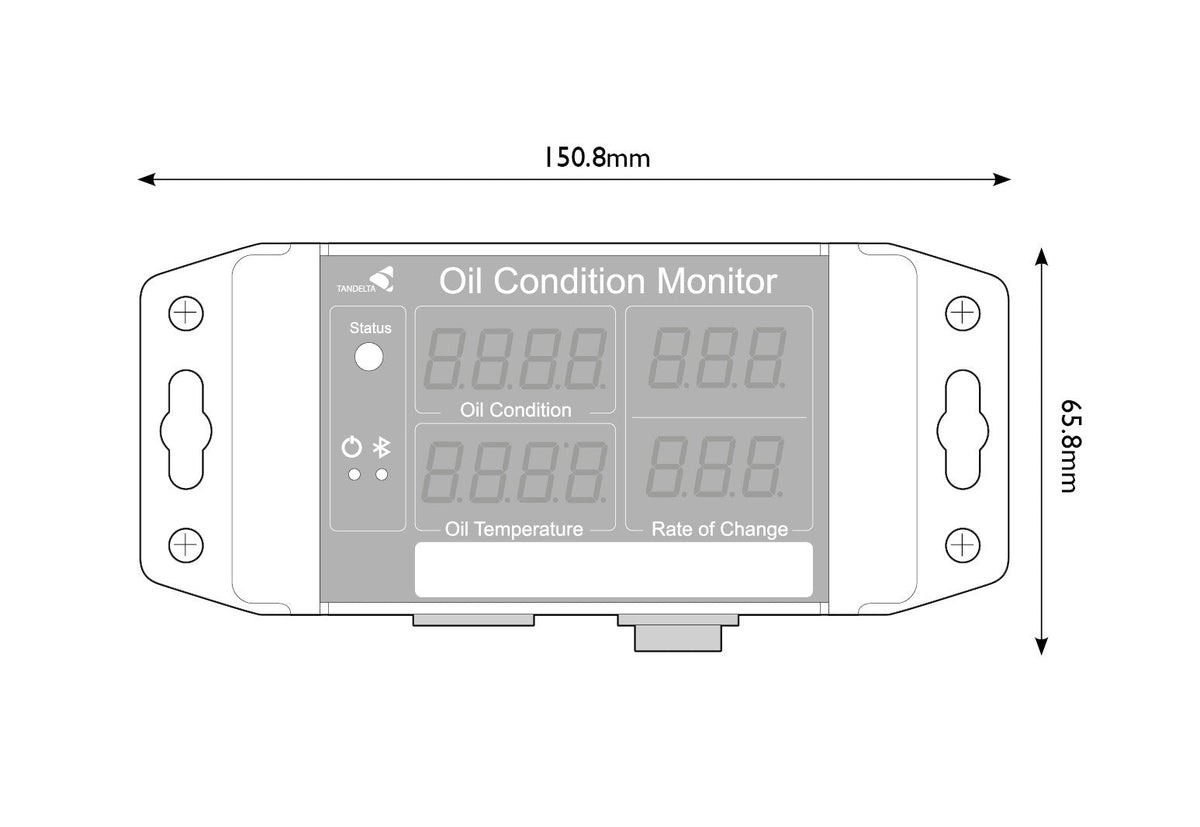 Tan Delta Systems OQ-EXP-2-G2 Real Time Oil Condition Sensor Express D ...